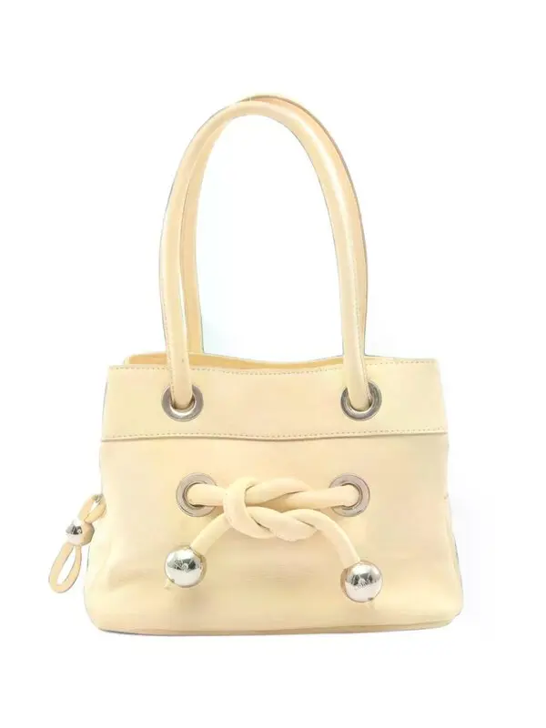Chloé 2000s Knot-detail Shoulder Bag - Neutrals