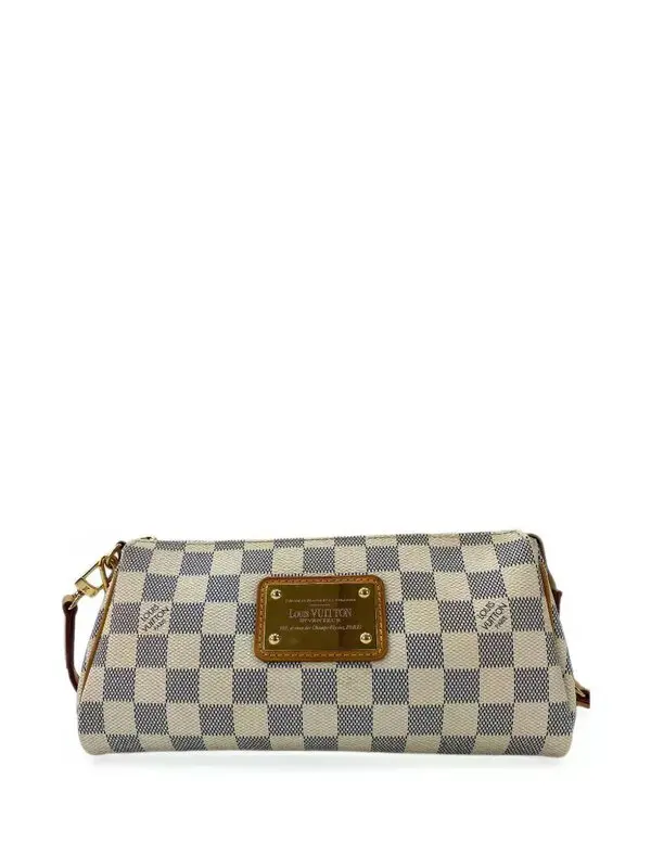 LOUIS VUITTON 2011 Eva Damier Azur Shoulder Bag