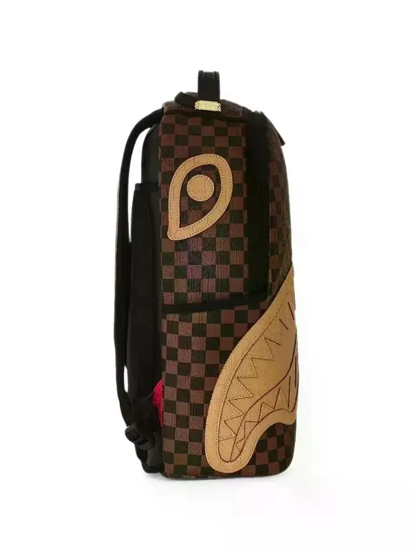 SPRAYGROUND Shark Mouth Checked Backpack