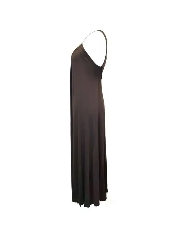 Celine Embroidered Sleeveless Maxi Dress