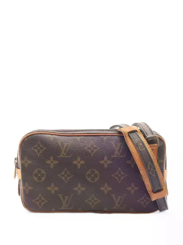 LOUIS VUITTON Monogram Marly Bandoulière Cross Body Bag - Brown