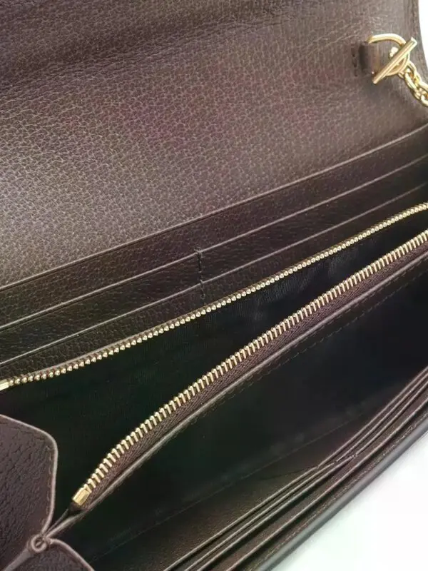 Gucci 2020s Ophidia Gg Supreme Chain Wallet - Neutrals