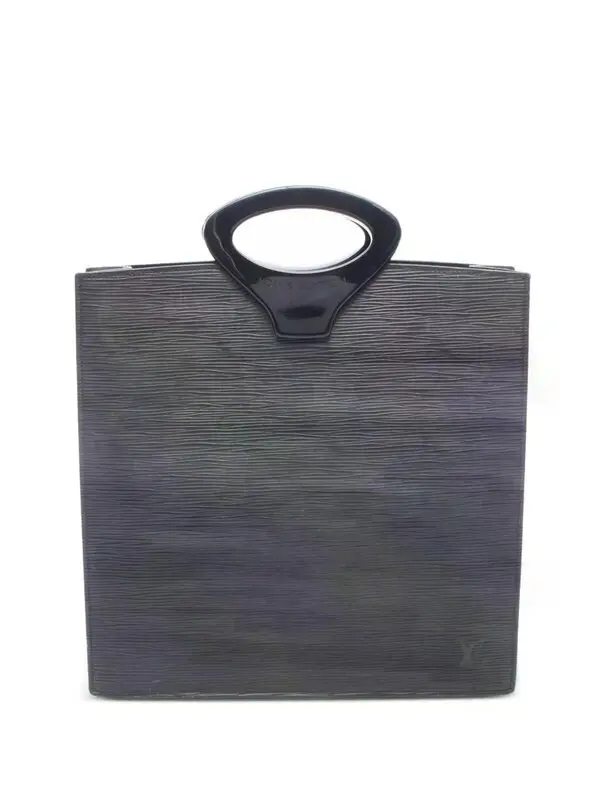 LOUIS VUITTON 1999 Epi Ombre Tote Bag - Black