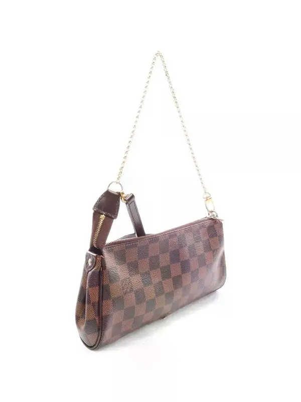 LOUIS VUITTON 2011 Eva Damier Ebene Shoulder Bag