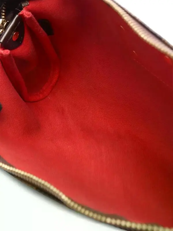 LOUIS VUITTON 2011 Eva Damier Ebene Shoulder Bag