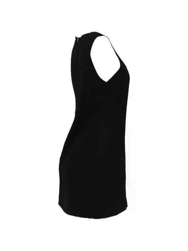 Dolce & Gabbana Wool Scoop-neck Mini Dress
