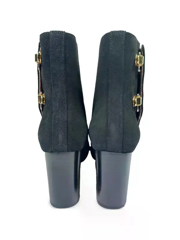 Chloé Double-buckled Ankle Boots