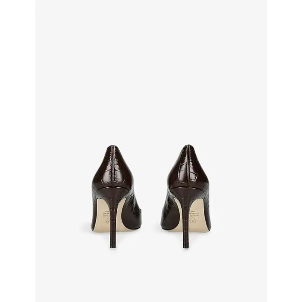 STUART WEITZMAN Power 85 Heeled Leather Pumps