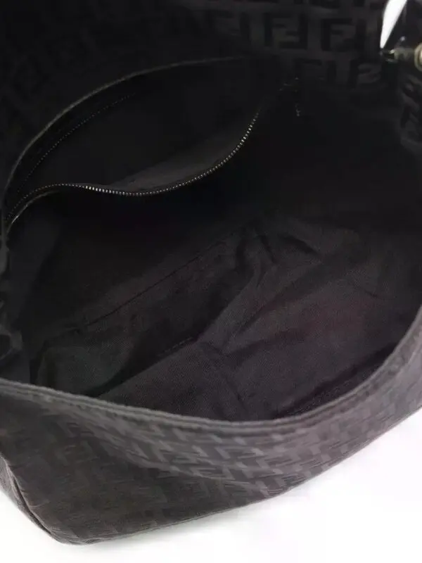 Fendi Zucchino Mamma Baguette Shoulder Bag