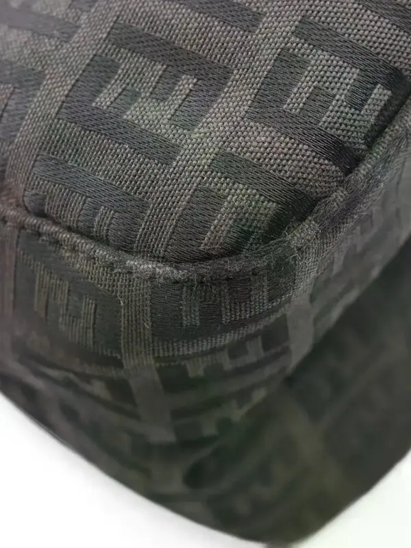 Fendi Zucchino Mamma Baguette Shoulder Bag