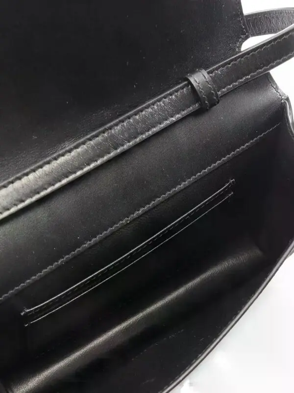 Saint Laurent Leather Mini Bag - Black