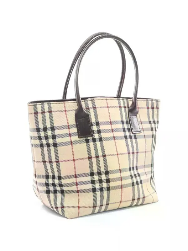 Burberry 2000s Nova Check Tote Bag