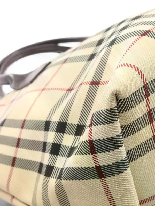 Burberry 2000s Nova Check Tote Bag
