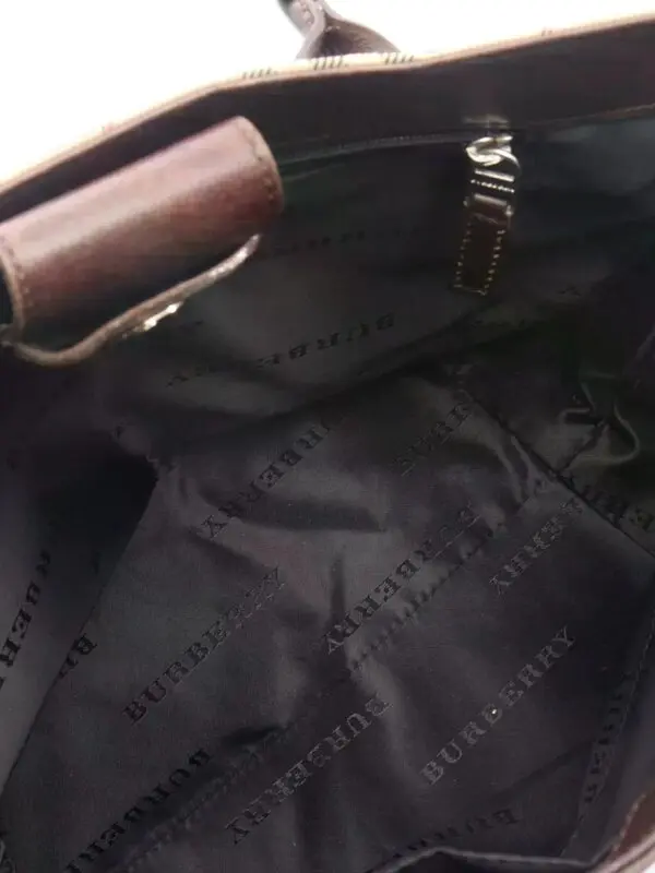 Burberry 2000s Nova Check Tote Bag