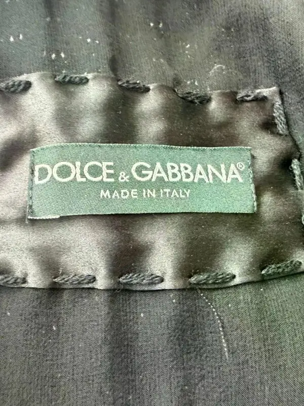 Dolce & Gabbana Knitted Mock-neck Midi Dress