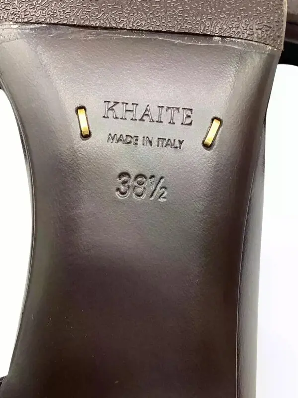 Khaite Pointed-toe Leather Pumps