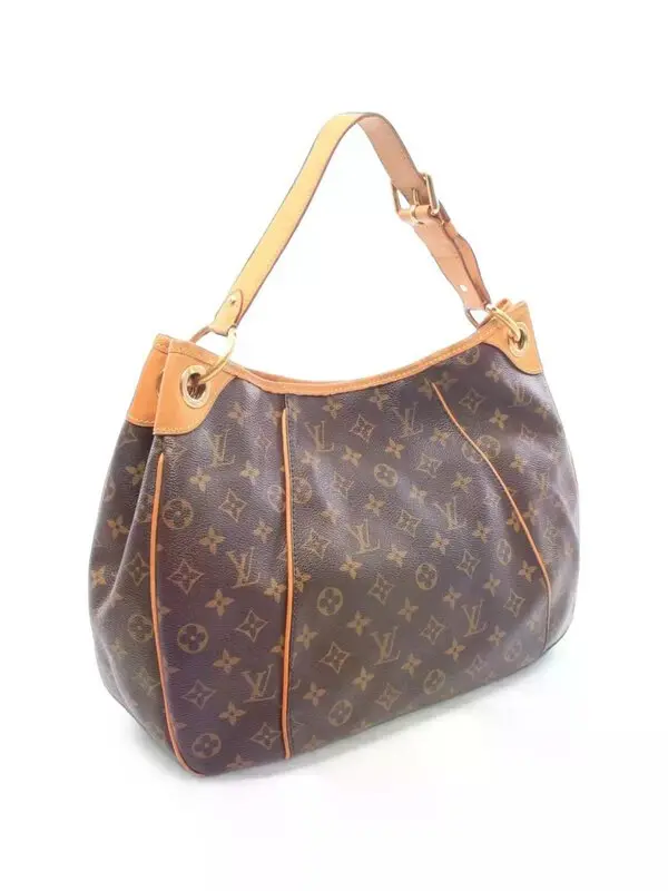 LOUIS VUITTON Galliera Monogram Canvas Tote Bag - Brown