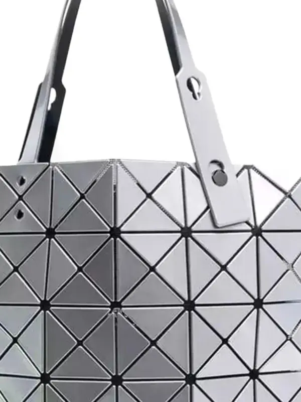 Issey Miyake Geometric Tote Bag - Silver