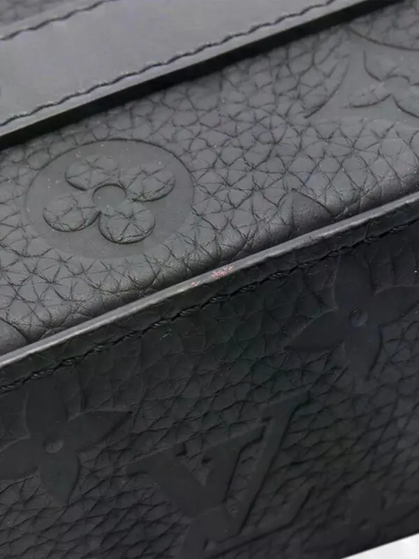 LOUIS VUITTON 2020-2026 Monogram Taurillon Handle Soft Trunk Satchel - Black
