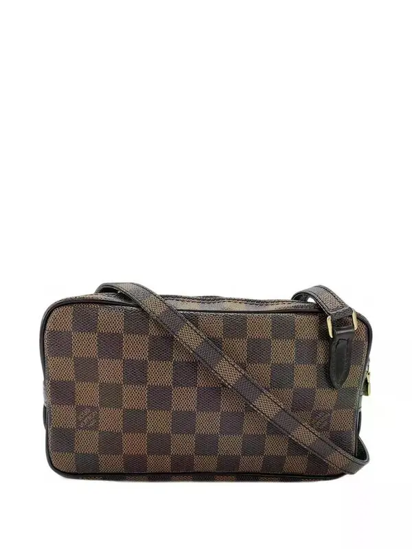LOUIS VUITTON 1998 Damier Ebene Handbag