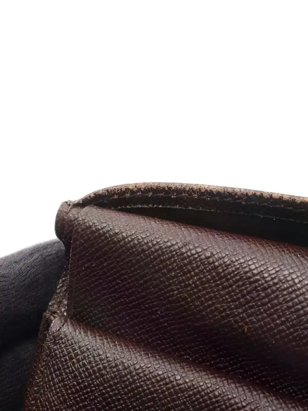 LOUIS VUITTON 2002 Portefeuille Viennois Damier Ebène Wallet