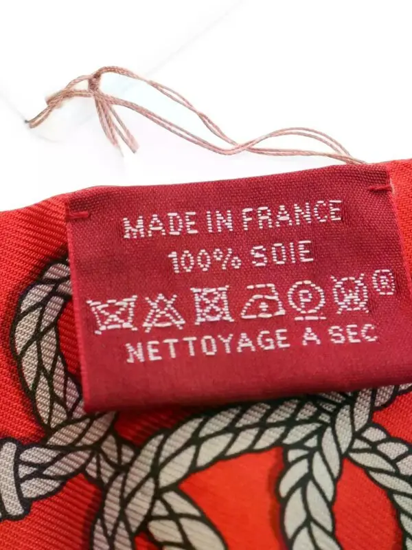 Hermès 2020s Galons Et Brandebourgs Ribbon Scarf