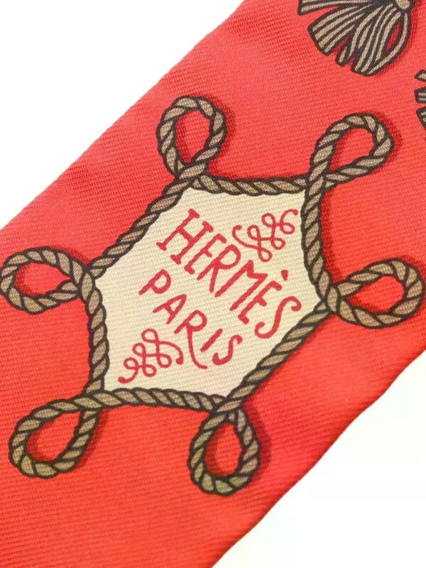 Hermès 2020s Galons Et Brandebourgs Ribbon Scarf