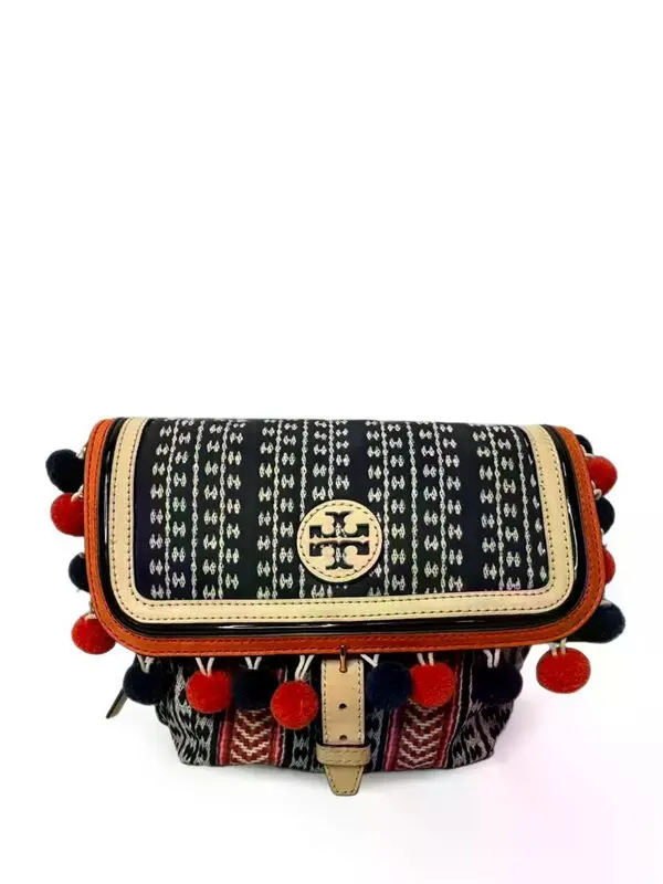 Tory Burch Scout Pom-pom Crossbody Bag