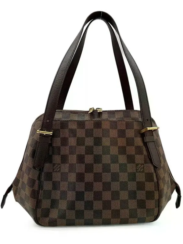 LOUIS VUITTON 2005 Damier Ebène Shoulder Bag