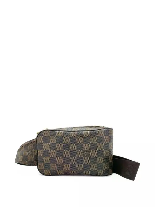 LOUIS VUITTON 2004 Damier Ebène Belt Bag