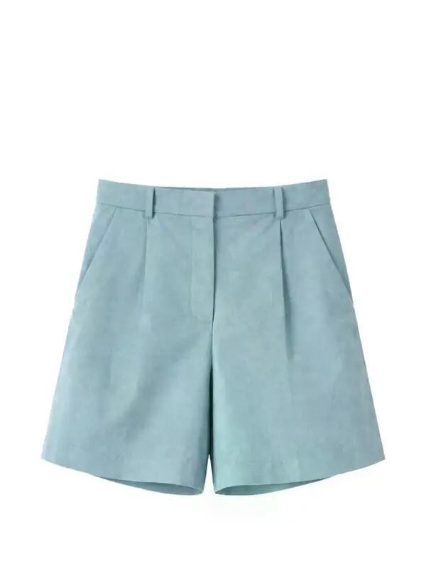 Max Mara Pleated Tailored Shorts