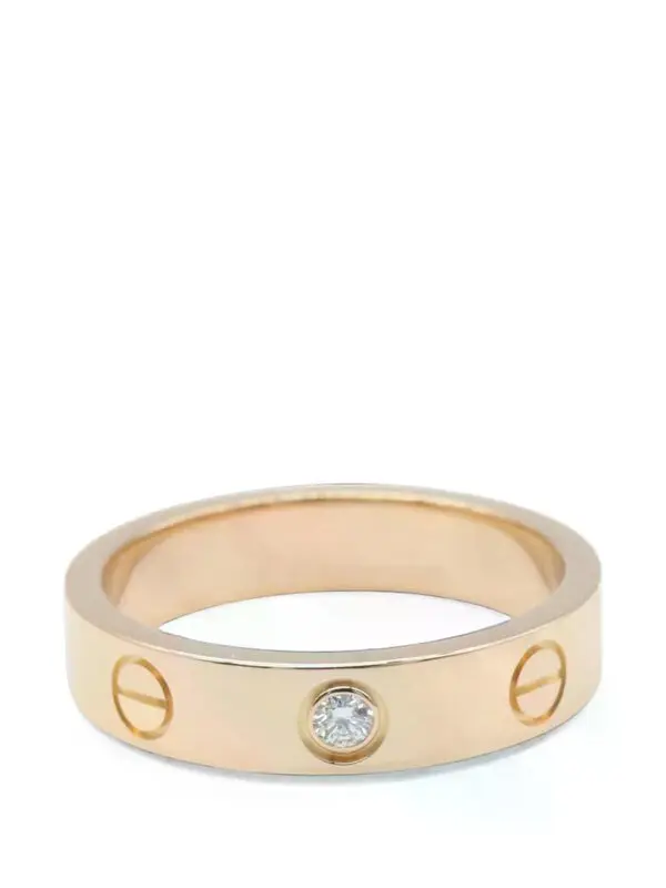 Cartier 2010s Mini Love Diamond Ring