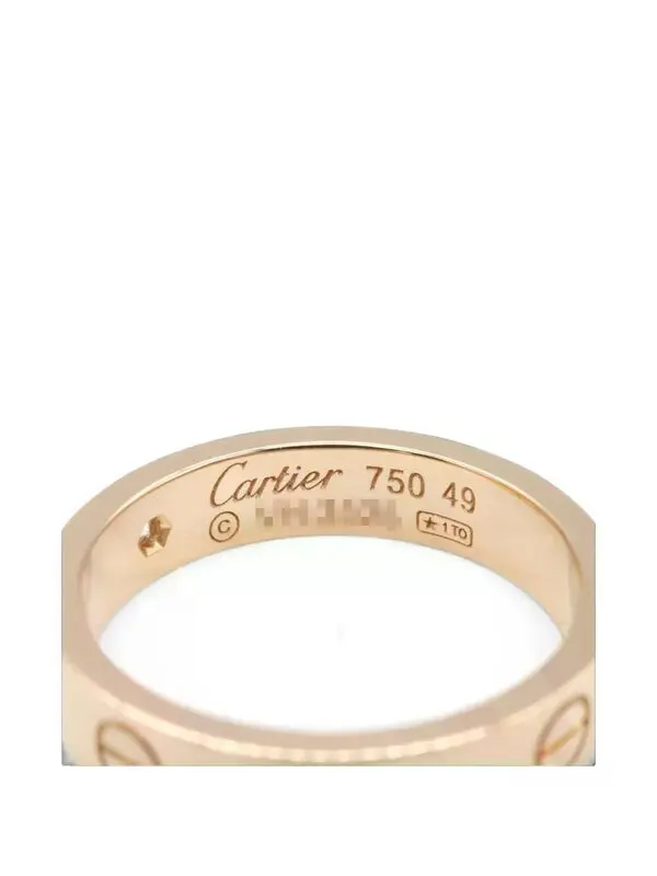 Cartier 2010s Mini Love Diamond Ring