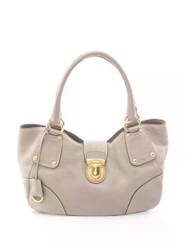 Prada 2000s Vitello Daino Tote Bag