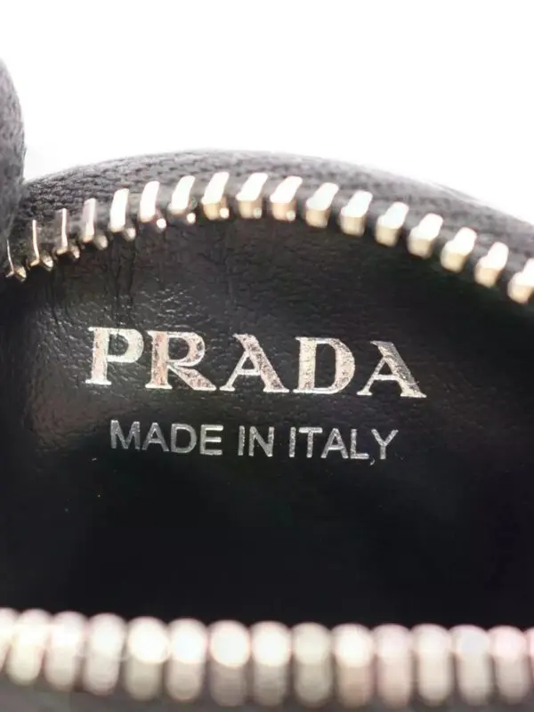 Prada 2010s Vit.daino Round-shape Coin Purse