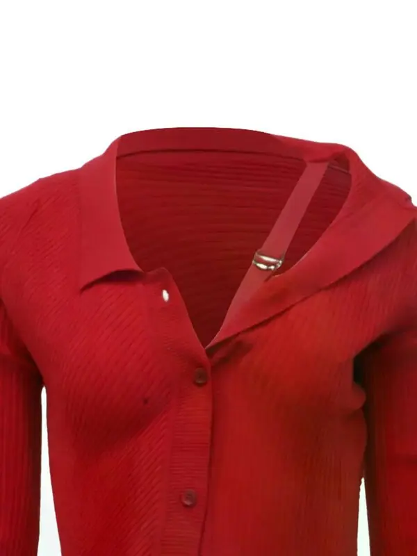 Jacquemus La Robe Maille Colin Ribbed Dress
