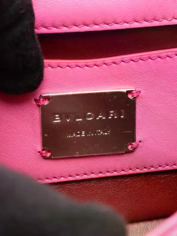 BVLGARI 2010s Serpenti Cabochon Shoulder Bag