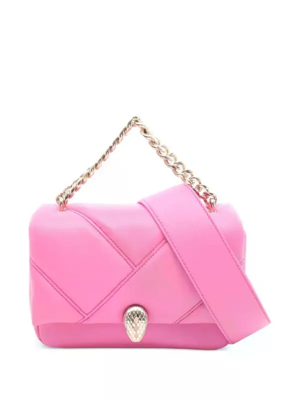 BVLGARI Serpenti Cabochon Shoulder Bag - Pink