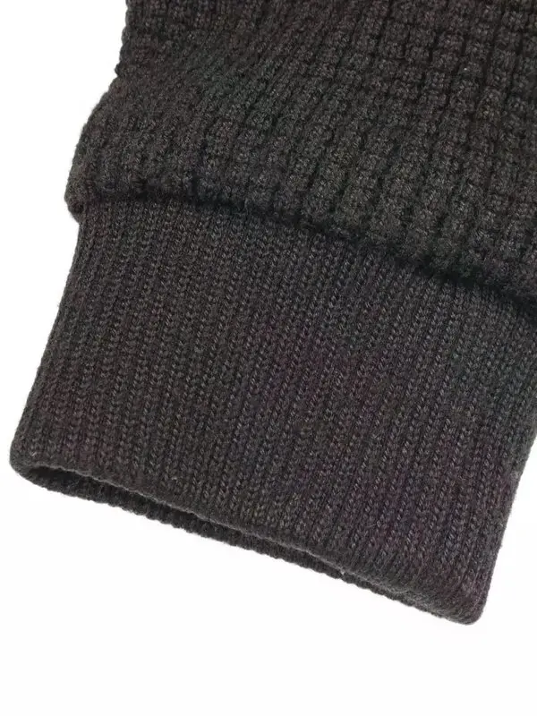 Emporio Armani Hooded Knit Jacket