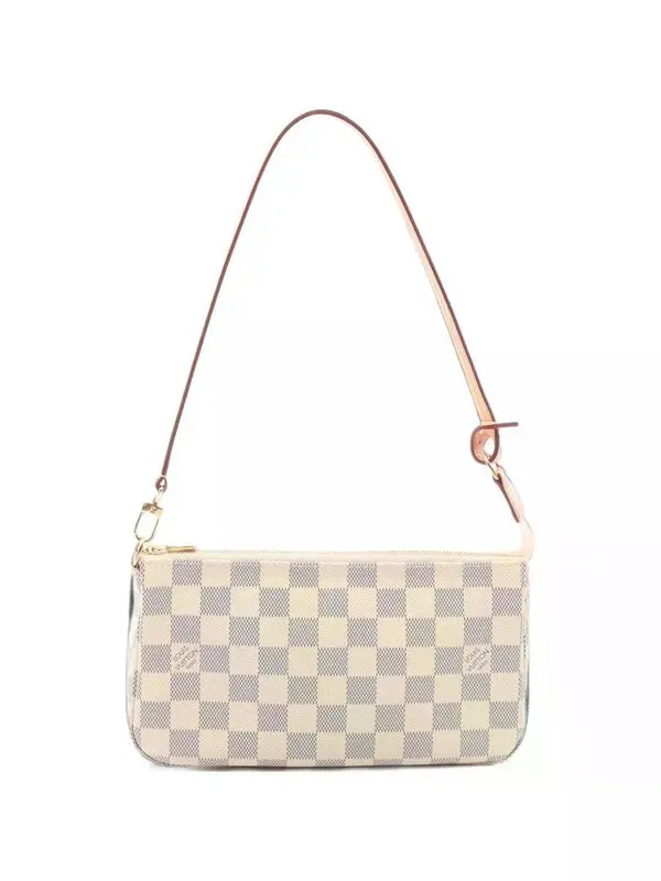 LOUIS VUITTON 2010s Damier Azur Shoulder Bag