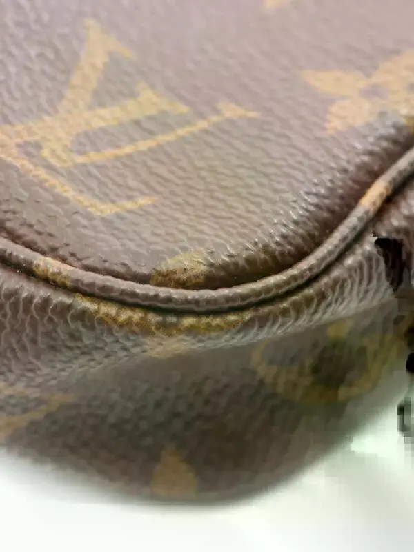 LOUIS VUITTON Monogram Pochette Accessoires Shoulder Bag - Brown