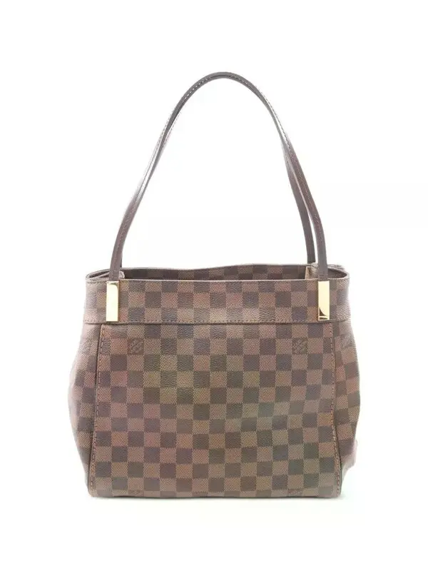 LOUIS VUITTON Damier Ebene Marylebone Shoulder Bag - Brown