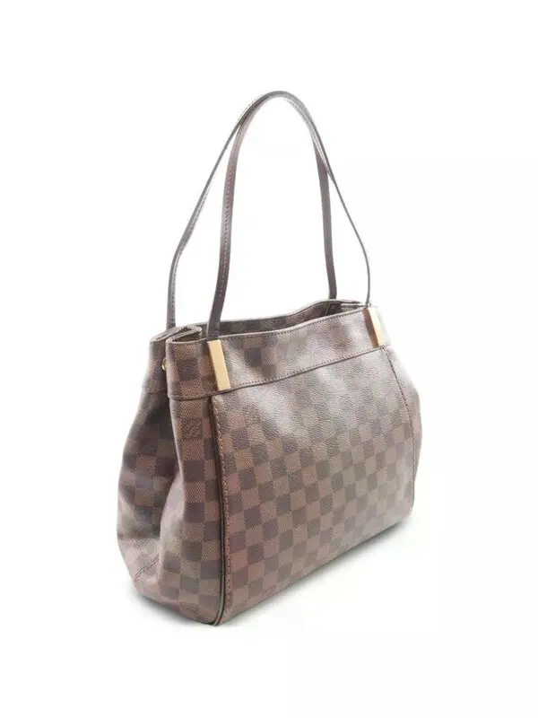LOUIS VUITTON Damier Ebene Marylebone Shoulder Bag - Brown