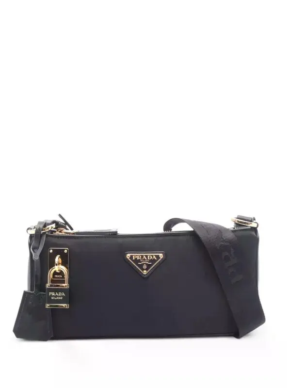 Prada Re-nylon Shoulder Bag - Black