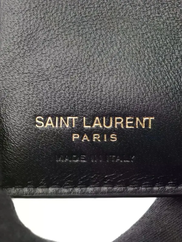 Saint Laurent 2020s Monogram Origami Trifold Wallet