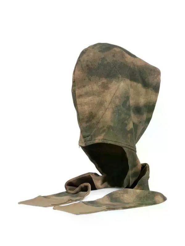 DIARY 1999 Camouflage-print Hood Scarf