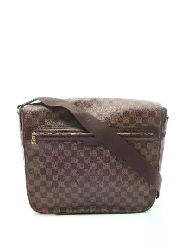 LOUIS VUITTON Damier Ebene Shoulder Bag - Brown