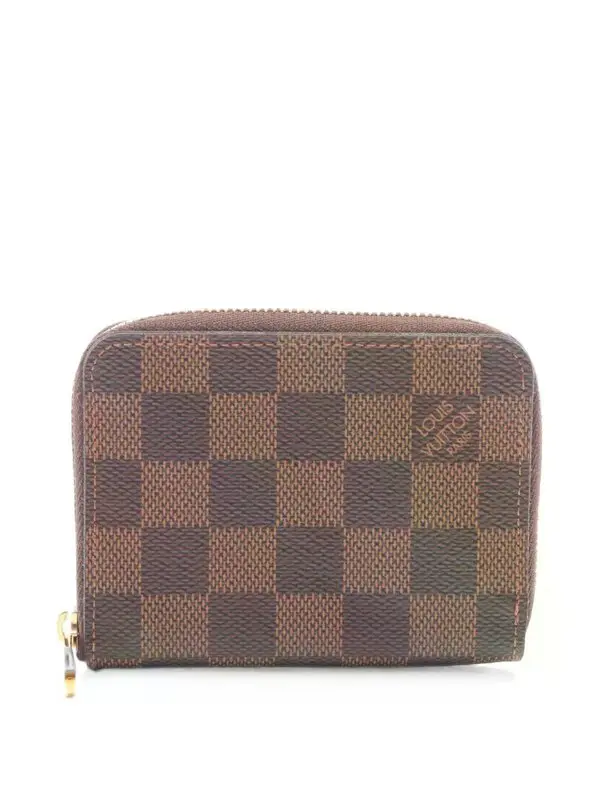 LOUIS VUITTON 2021s Zippy Damier Ebene Coin Purse