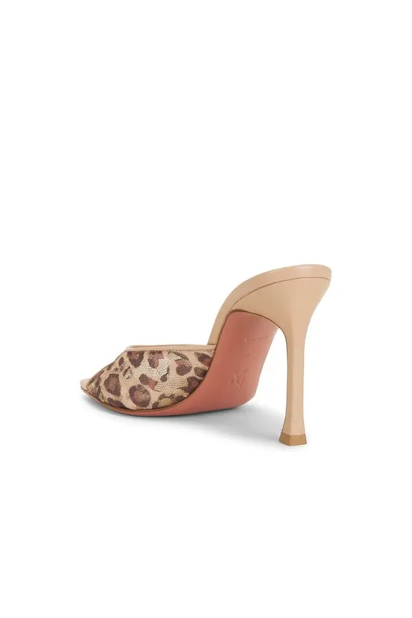 Amina Muaddi Alexa Lace 95 Slipper Mule