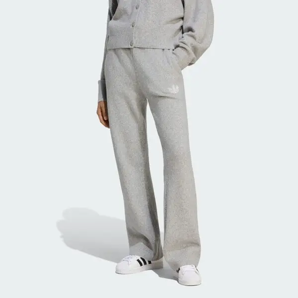 Adidas Essentials Knit Pant - Medium Grey Heather